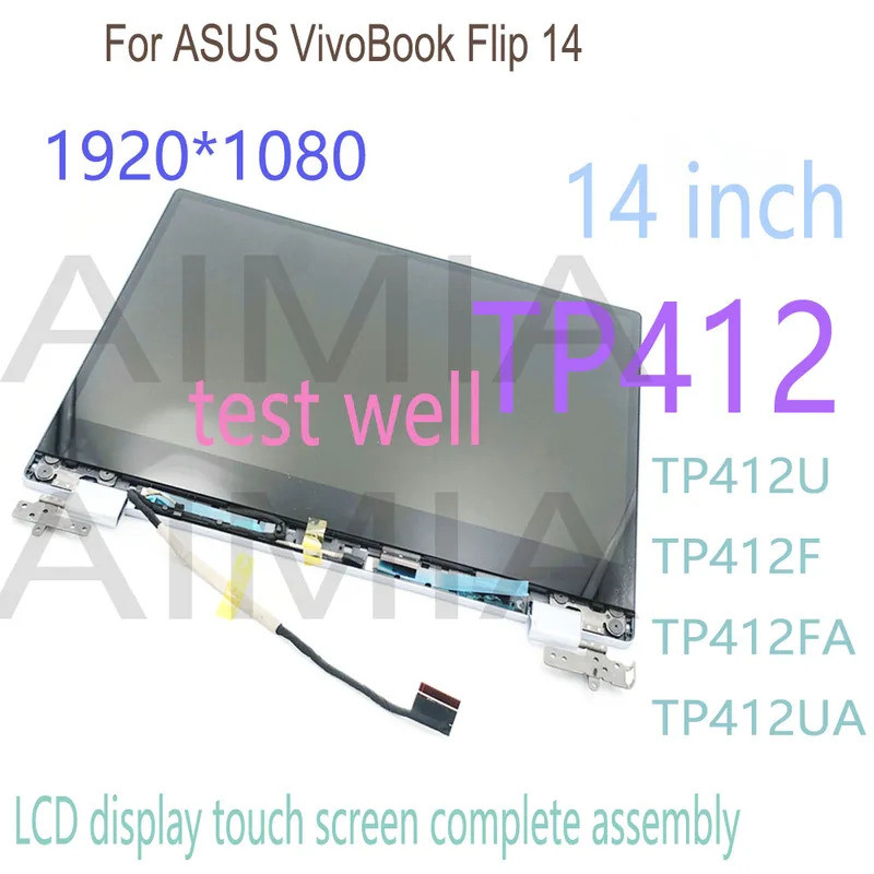 จอ LCD ขนาด 14 นิ้ว สำหรับ ASUS VivoBook Flip 14 TP412 TP412U TP412F ...