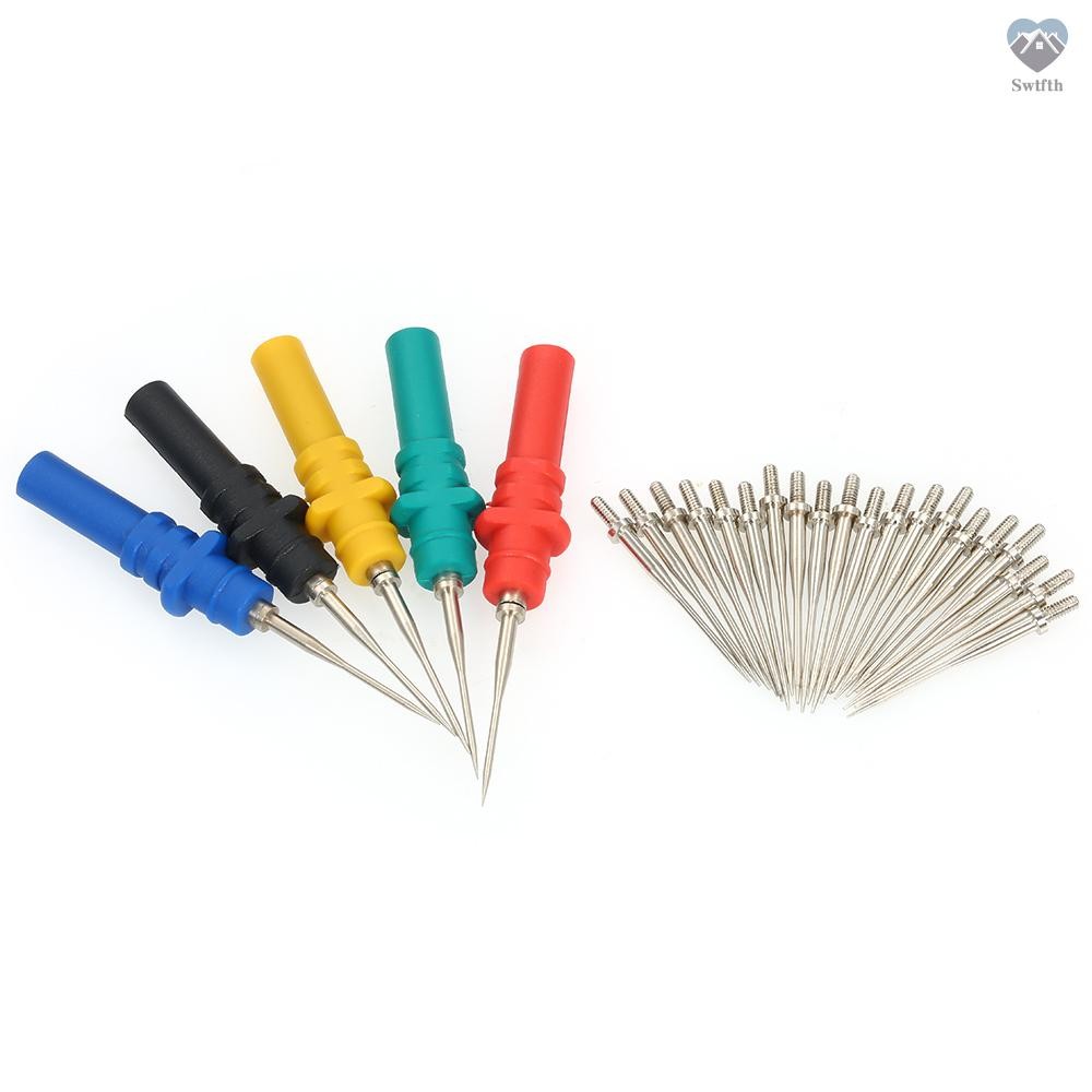 5pcs Oscilloscope Probe Pins ชุดรุ่นอัพเกรด HT307 ยานยนต์อุปกรณ์ทดสอบ ...