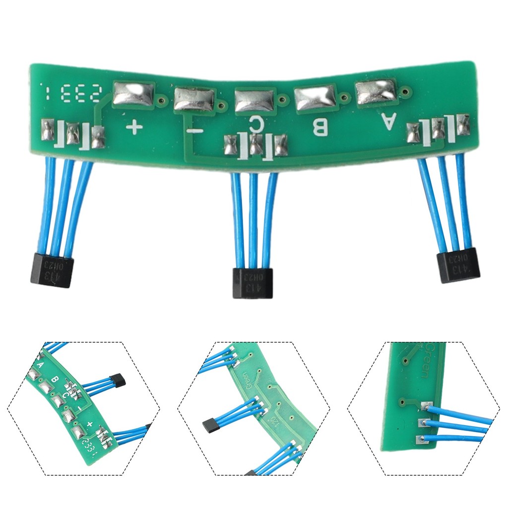 จักรยานไฟฟ้า Ebike Hall Sensor บอร์ด PCB 120° บอร์ด PCB 413F สําหรับ ...