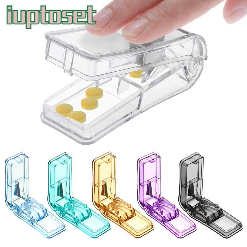 IUPTOSET เครื่องตัดยาหลายวิตามิน Drug Safety Shield Pill Storage พร้อม ...