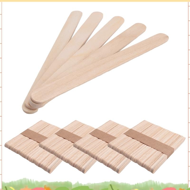 Super 200 ชิ้นหัตถกรรม Sticks ไอศกรีม Sticks ไม้ Popsicle Sticks 114 ...