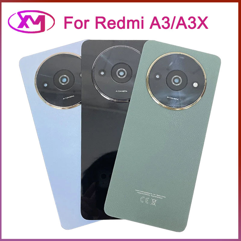 ฝาหลัง ( Back Cover ) Xiaomi Redmi A3 A3X เลนส์กล้อง + แถมปุ่มสวิตช์นอด ...
