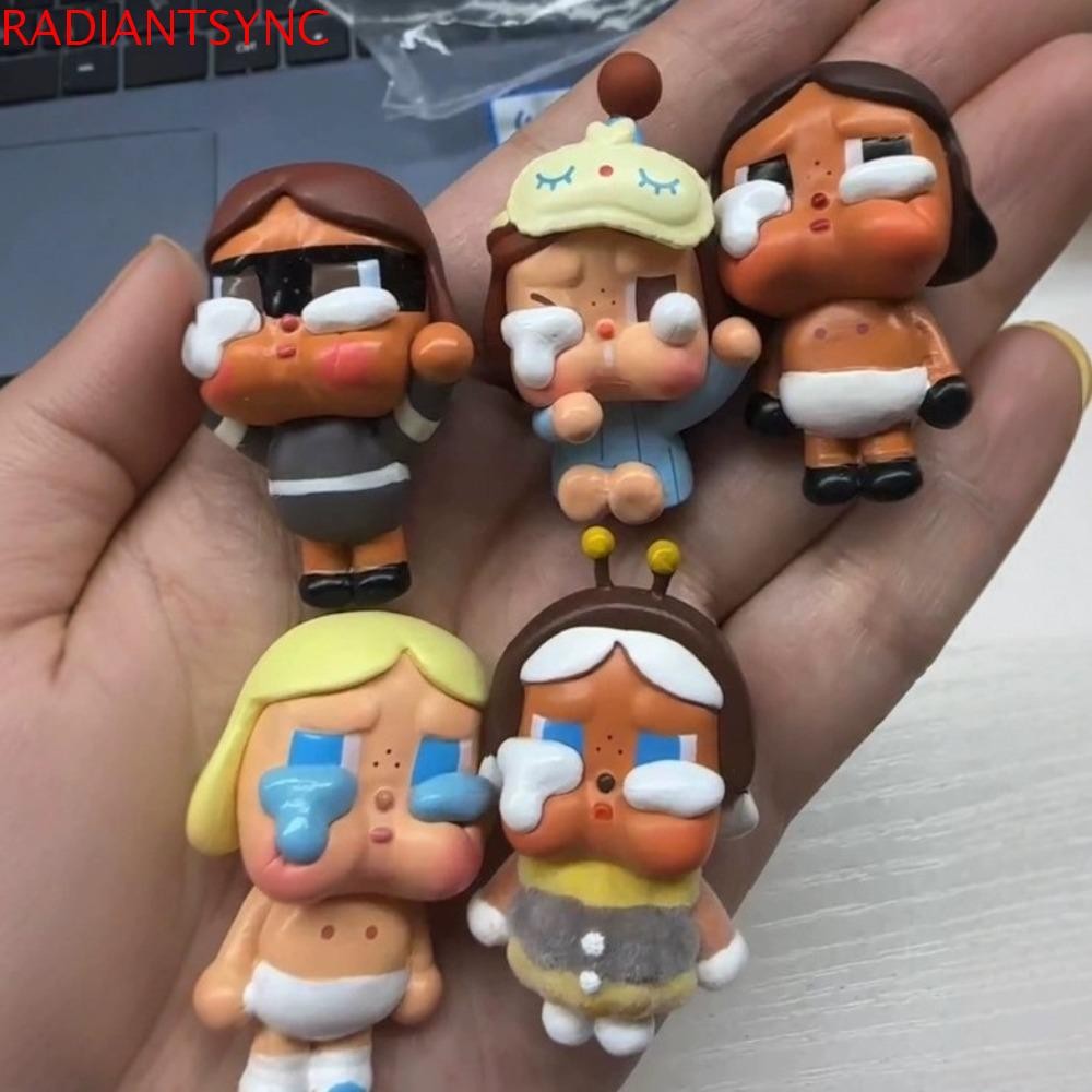 Radiantsync The Powerpuff Girls Model, Handmade ตกแต่งรูป Popmart Crybaby, ประณีต Mini Candy ...