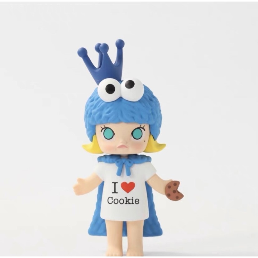 ของแท้ POPMART POPMART Molly Big Bird Elmo Cake Monster ลิฟท์ทํามือ ...