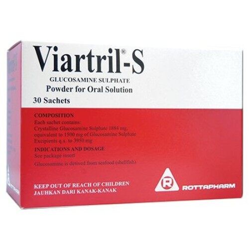 Viartril-s GLUCOSAME POWDER FOR JOINT 1500MG 30S (EXP : 09/2025 ...