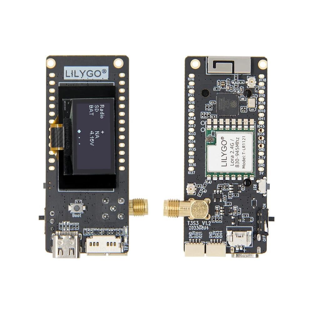 Lilygo T3 S3-LR1121 2.4G ESP32-S3 Development Board 0.96 นิ้ว OLED Wi-Fi Bluetooth 5.0 Low Power ...