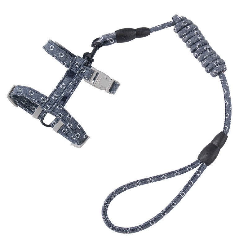 Cat Traction Rope Cat Walking Vest Type Anti-breakaway Bunny I-Shaped ...