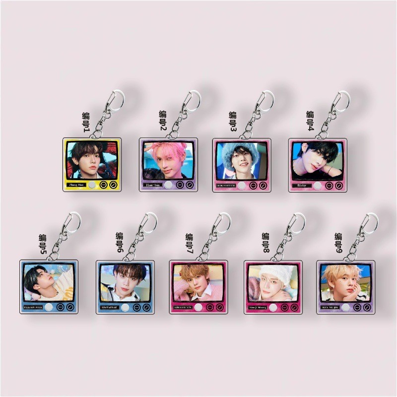 Zerobaseone สไตล์ Zhang Hao Sung Han Bin Kim Ji Hsiung Han Wei Chen พวง ...