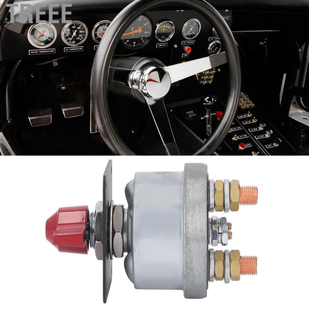 Treee 2.5in จับแบตเตอรี่ Master Disconnect Switch 125A Heavy Duty ตัด ...