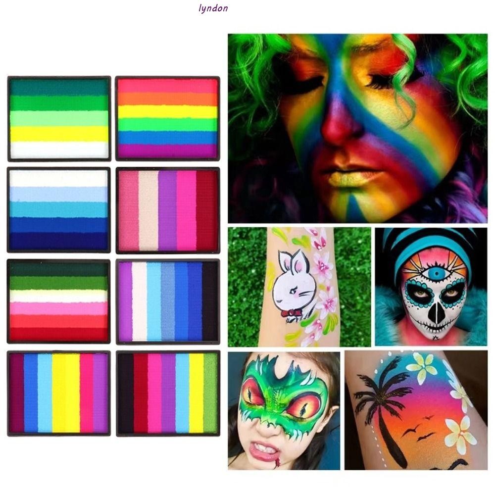 Lyndon Body Face Painting Kit, Long Lasting Waterproof Body Art ...