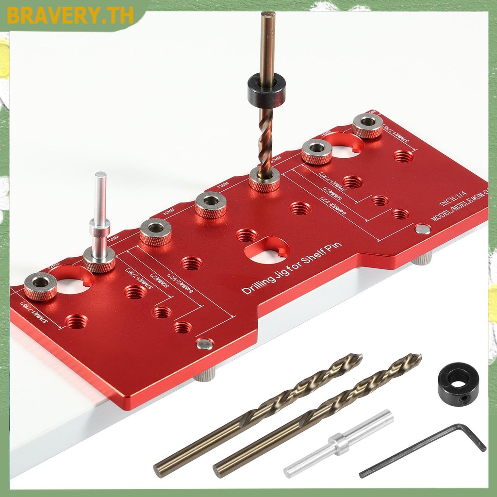 ชั้นวาง Pin Jig 1/4 นิ้วอลูมิเนียมชั้นวาง Pin เจาะคู่มือที่แม่นยําตู้ ...
