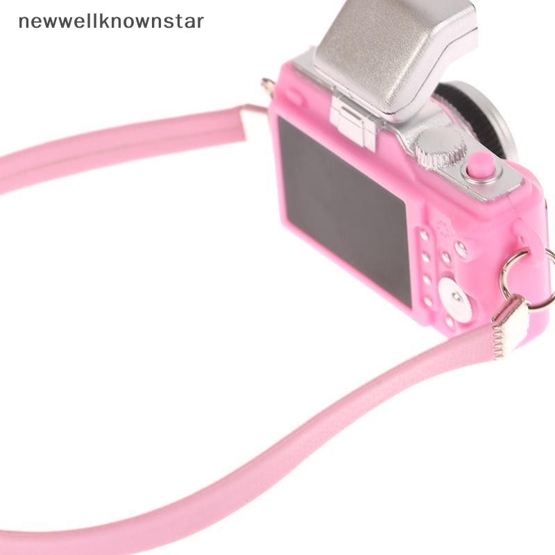 Newwellknownstar 1 PC มินิตุ๊กตากล้องแฟลชหนัง Lanyard Idol ตุ๊กตากล้อง ...