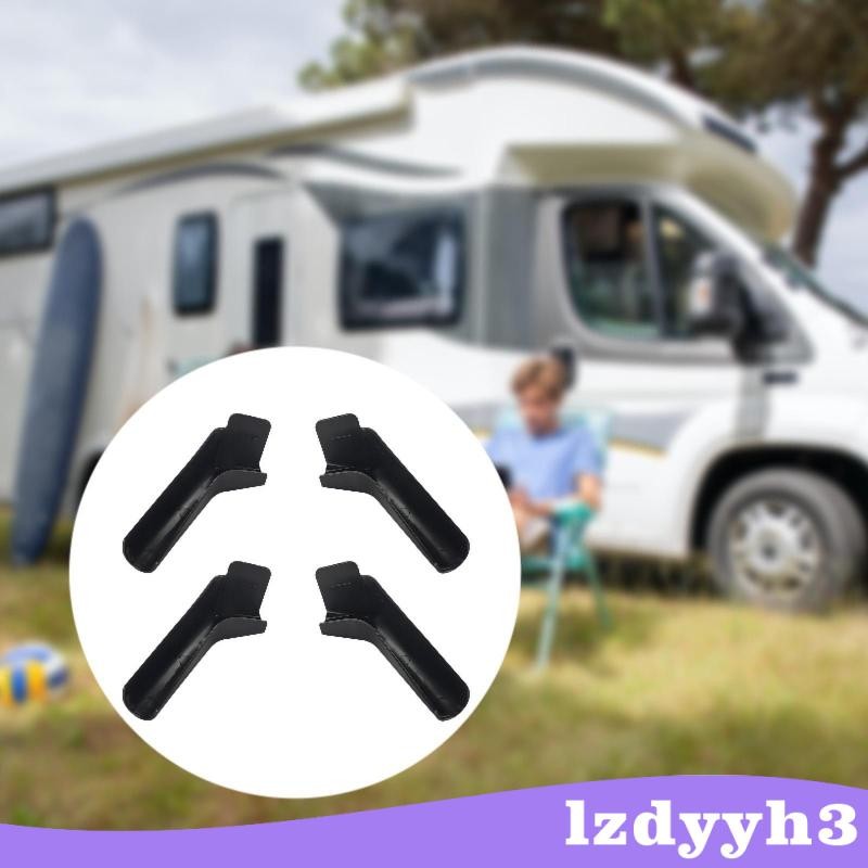 [Lzdyyh3] 4 ชิ้น RV Gutter Spouts RV Rainwater Outlet อะไหล่ติดตั้ง Rain Gutter Spout สําหรับ ...