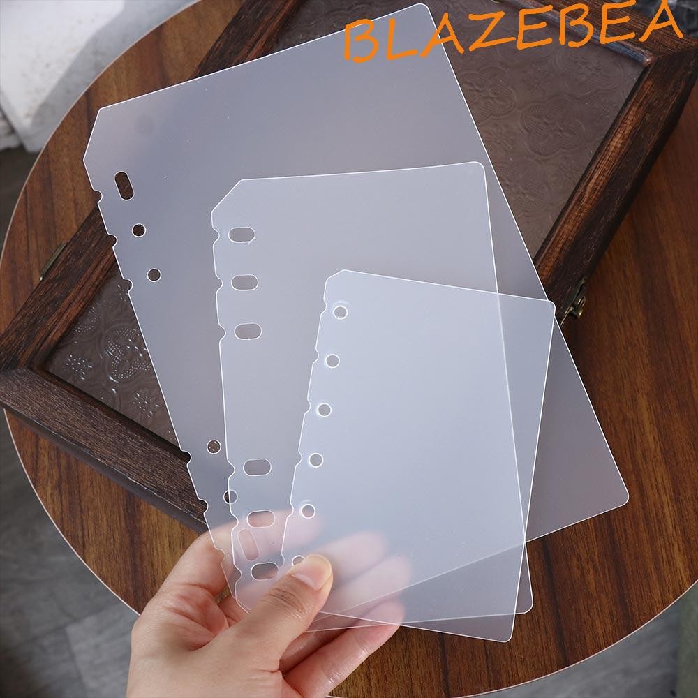 BLAZEBEA Notebook Divider 2 ชิ้นนักเรียน Universal Agenda A5 A6 A7 B5 ...