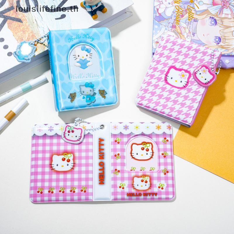 Louislifefine 3 นิ้วโปสการ์ดหนังสือการ์ตูน Hello Kitty อัลบั้มรูป 36 ...