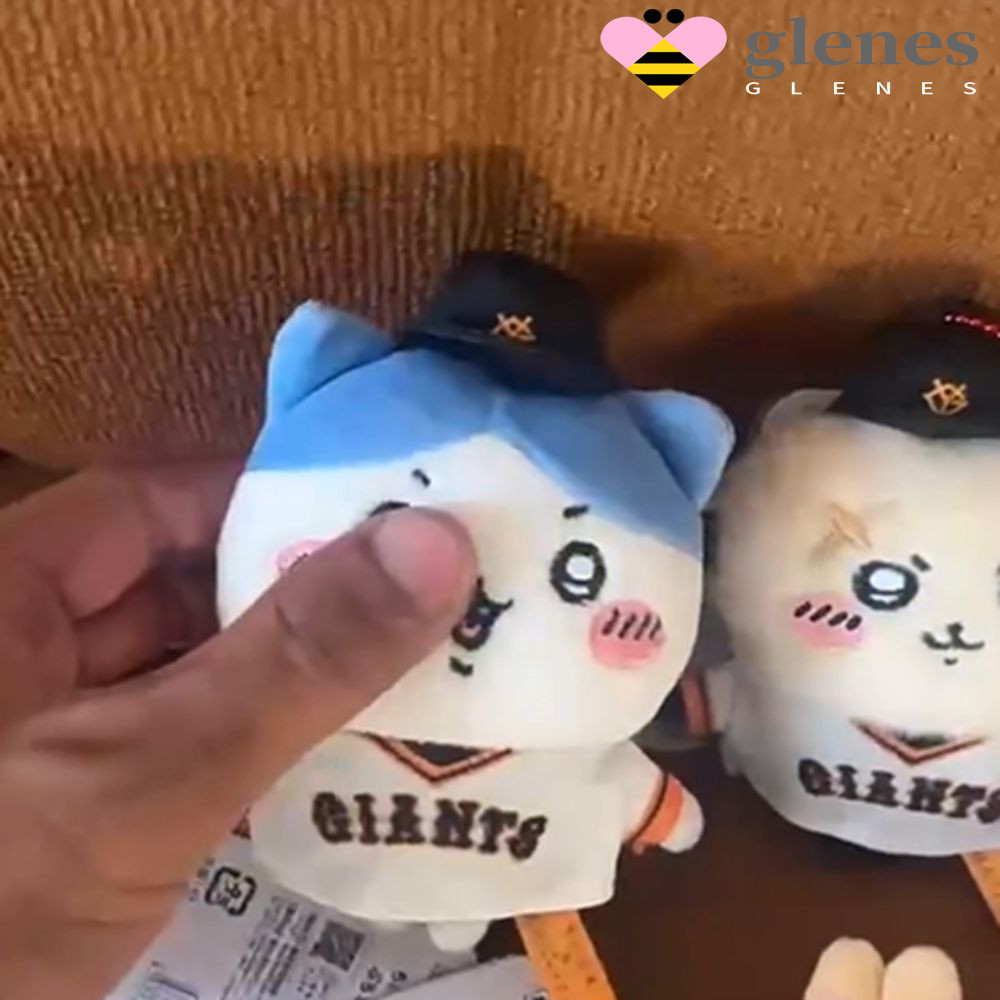 GLENES Chikawa Self-Mucking Plush จี้,เบสบอล Giants Linkage Series ...