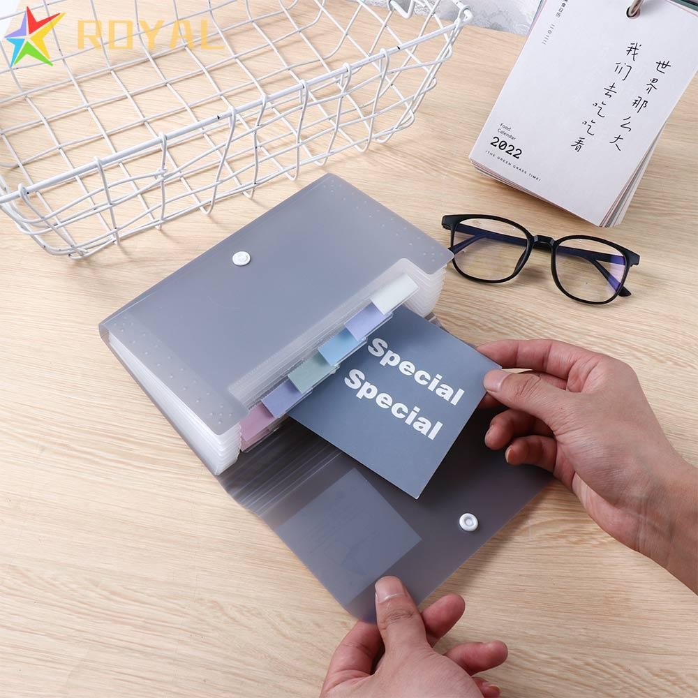 ROYAL Document Organizer A6 ขนาด Classify 13 กระเป๋า Bill Folders ...