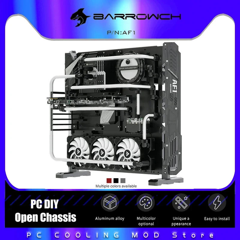 Barrowch อลูมิเนียม coputer กรณีสำหรับ eatx/atx/matx/itx Limited ...