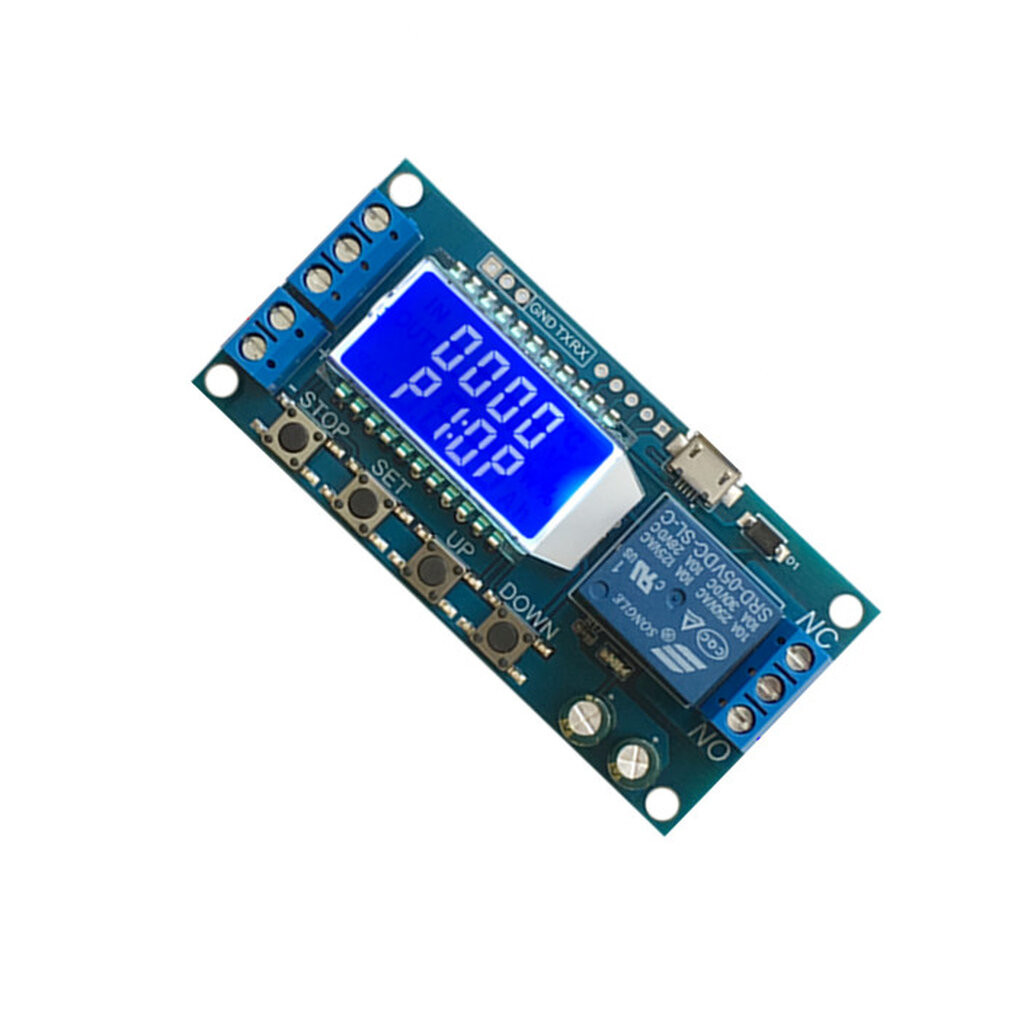 XY-LJ02 Timer Relay Delay Switch Module รีเลย์ไทม์เมอร์ พร้อมจอแสดงผล | Shopee Thailand