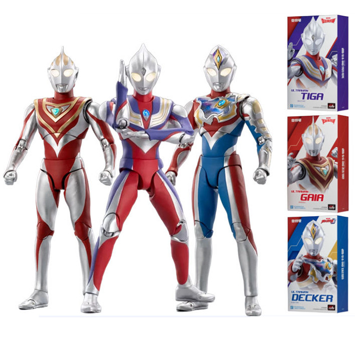 C Dynamic Diga Ultraman Doll Luminous Series โมเดลฟิกเกอร์ Deke Gaia ...