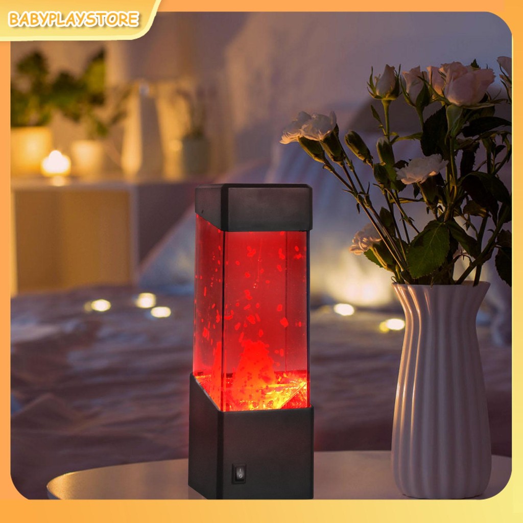 Led Volcano โคมไฟ USB/แบตเตอรี่ดําเนินการ Volcano Night Light หลายสี ...