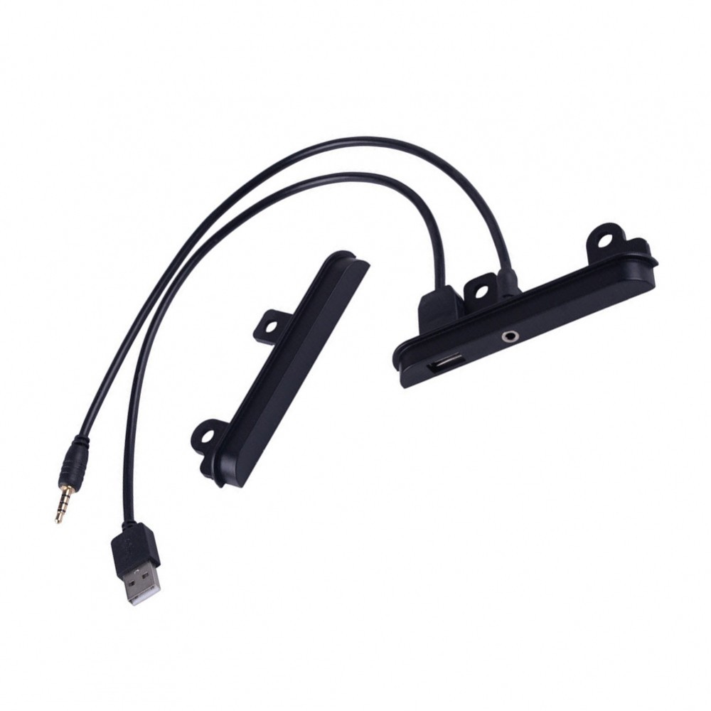 【AMANDA】AUX USB Port Bracket Accessories Car Dash Kit Fascia Trims Fit ...