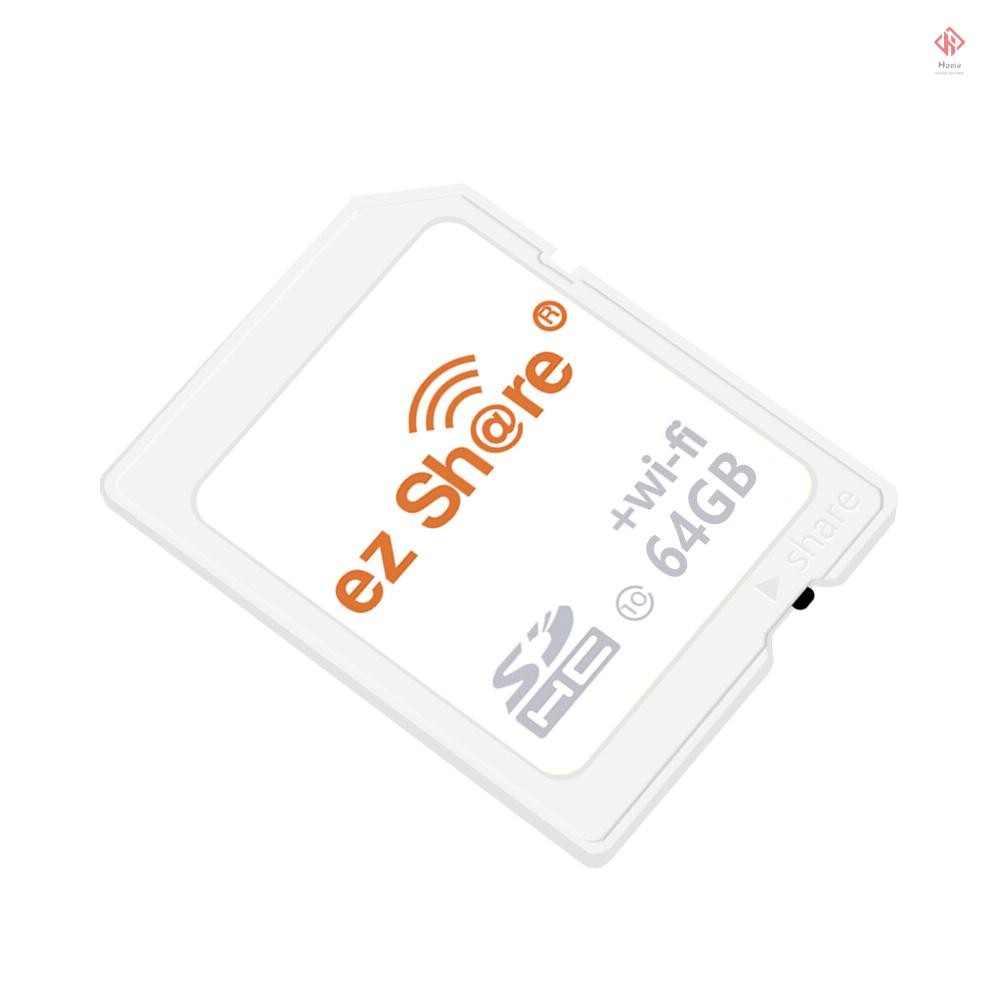 Ez Share SD Card Wireless WiFi Share Card Flash Card Class 10 64GB สําหรับ Canon// | Shopee Thailand