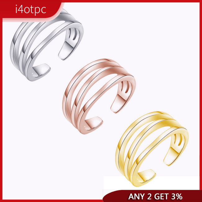 I4otpc Toe แหวนทองแดงเรียบง่ายเปิดปรับ Hypoallergenic Toe แหวนแหวนเครื่องประดับ | Shopee Thailand