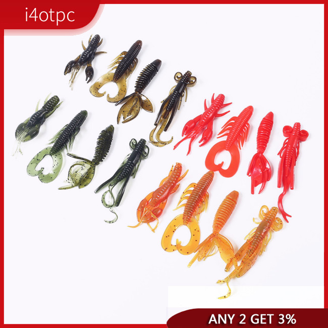 I4otpc 4 ชิ้น/เซ็ตเหยื่อตกปลา 2g/5.5 ซม./5.8 ซม./6 ซม.Artifical เหยื่ออ่อนอุปกรณ์ตกปลา | Shopee ...