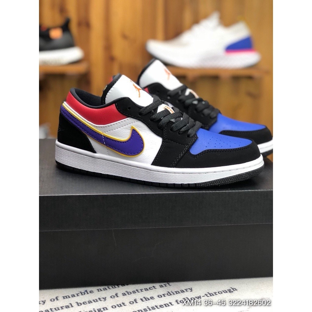Air Jordan 1 Low 'rivals' Lakers/Red/Blue Top 3 LOW CJ9216-051 rxid ...