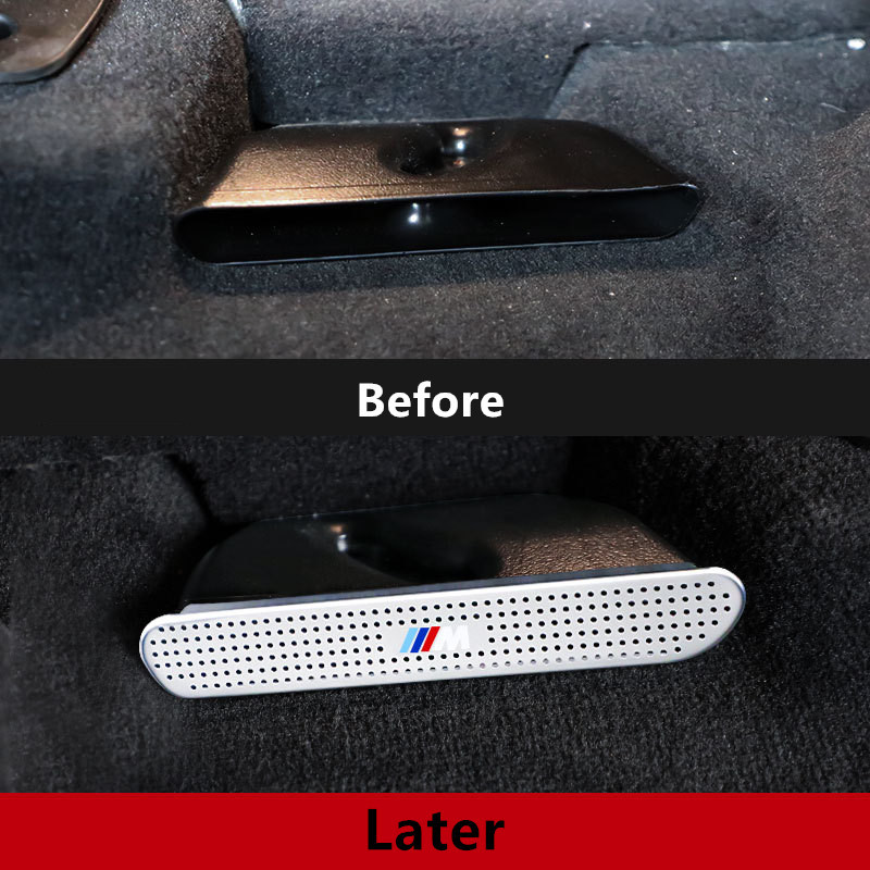 ที่นั่งชั้นเครื่องปรับอากาศท่อ Vent Outlet ฝุ่นอุปกรณ์เสริมสําหรับ BMW ...