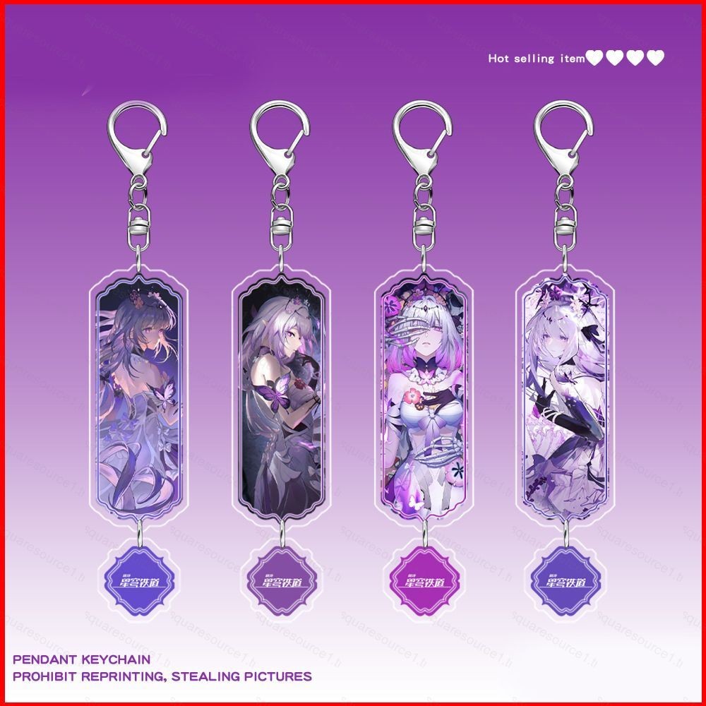 SQ1 Honkai Star Rail อะคริลิคพวงกุญแจ Castophyrice จี้กระเป๋าอุปกรณ์ ...