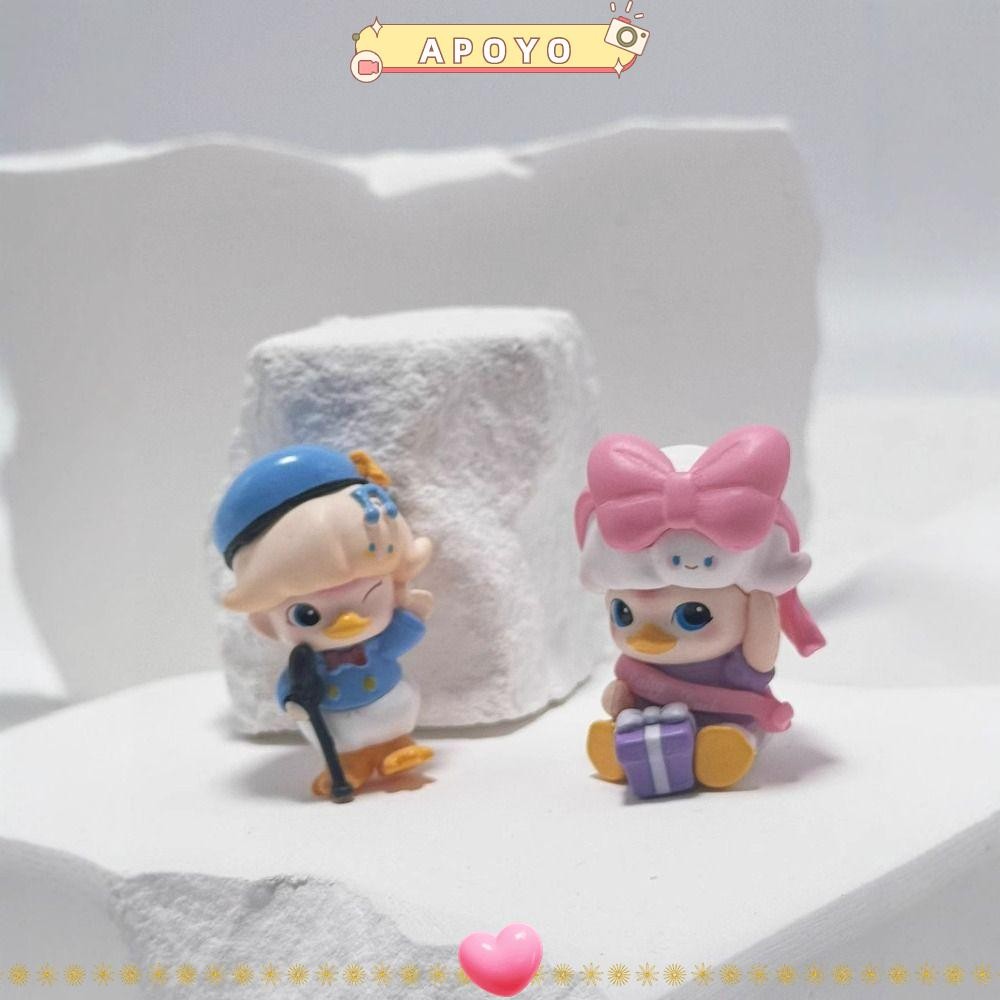 กล่อง APOYO DIMOO, เครื่องประดับ POPMART Mickey Mini, โมเดลตุ๊กตา ...