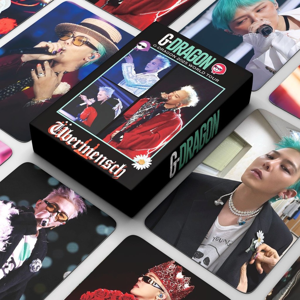 55 G-DRAGON Photocards 2025 Tour Photocards bermensch การ์ดอัลบั้ม ...
