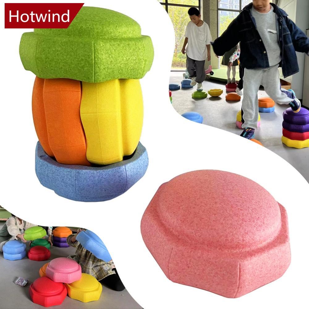 HTT Balance Stepping Stones ชุดเด็ก Sensory Foam River Jumping Steps ...