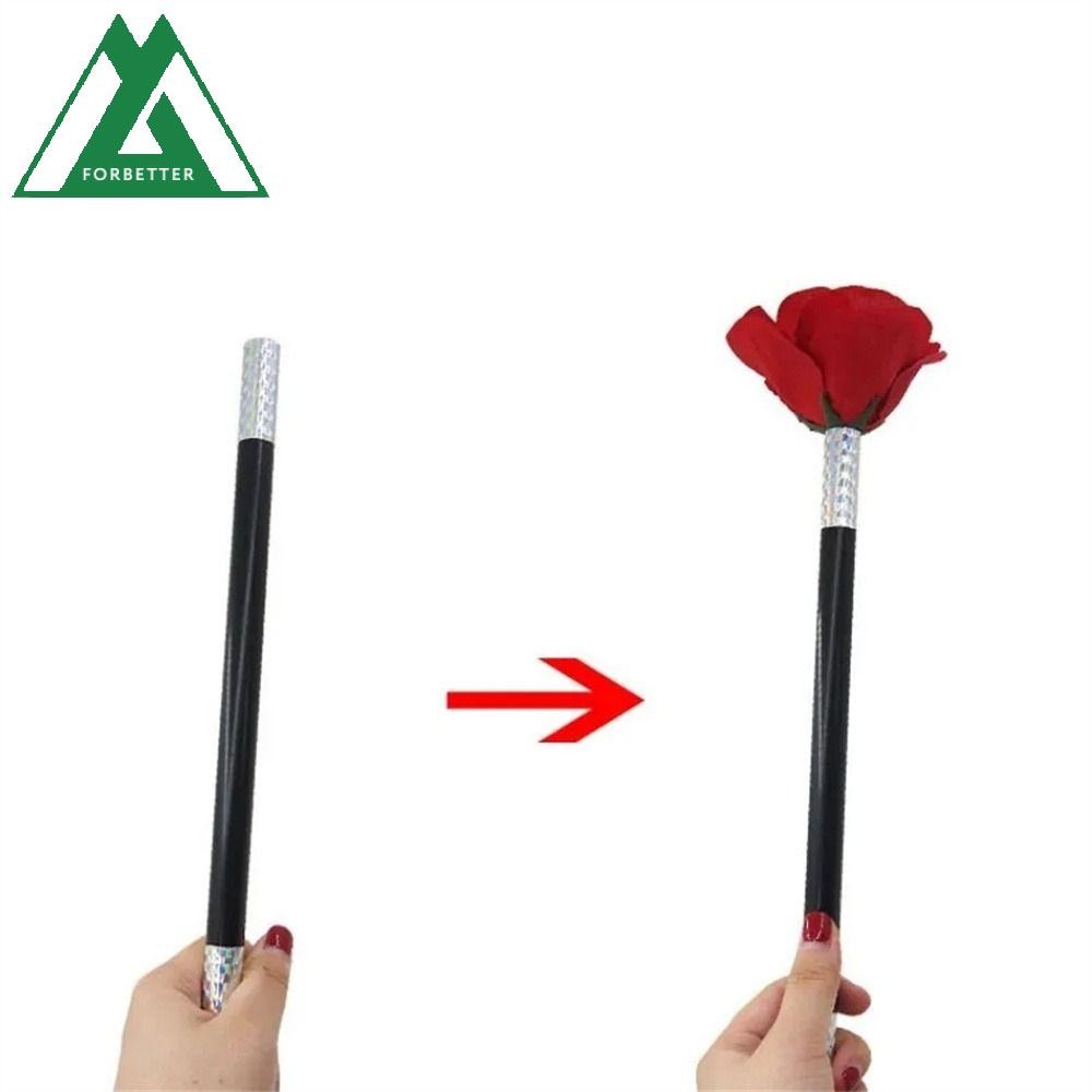 Forbetter Stick to Rose, Close Up Street Stage ดอกไม้ Magic Tricks ...