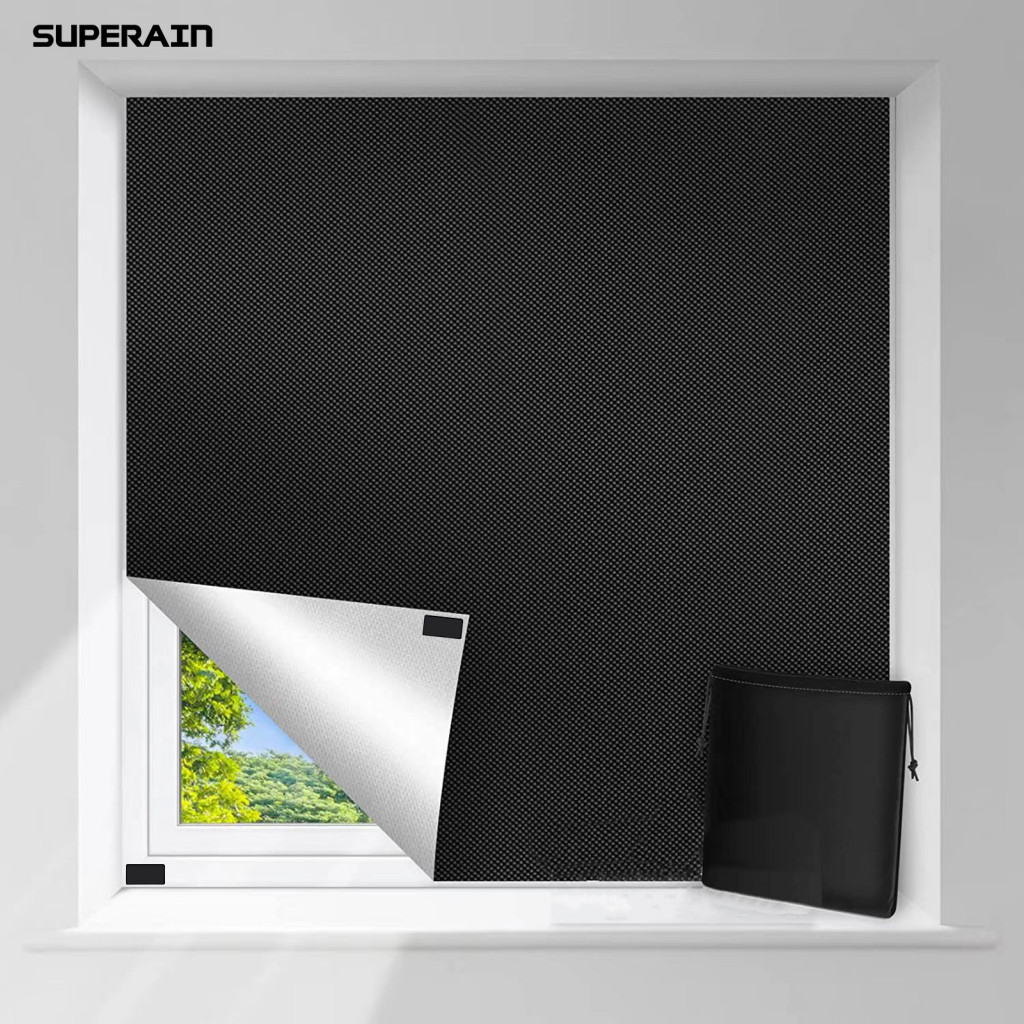 [SUPA] Travel Blackout Curtain No Drill Blackout Curtain Portable ...