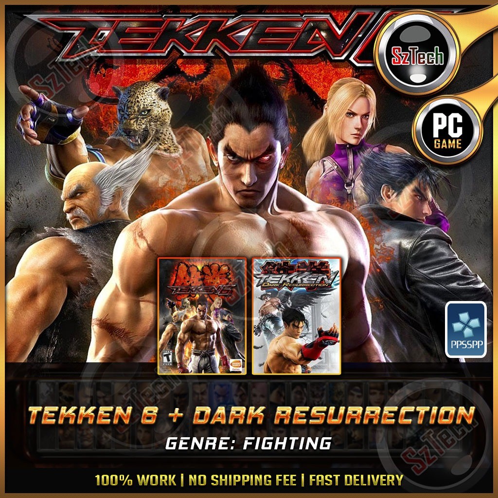 Tekken 6 | Tekken Dark Resurrection [ PC/Laptop GAME] 🔥Offline Games🔥 ...