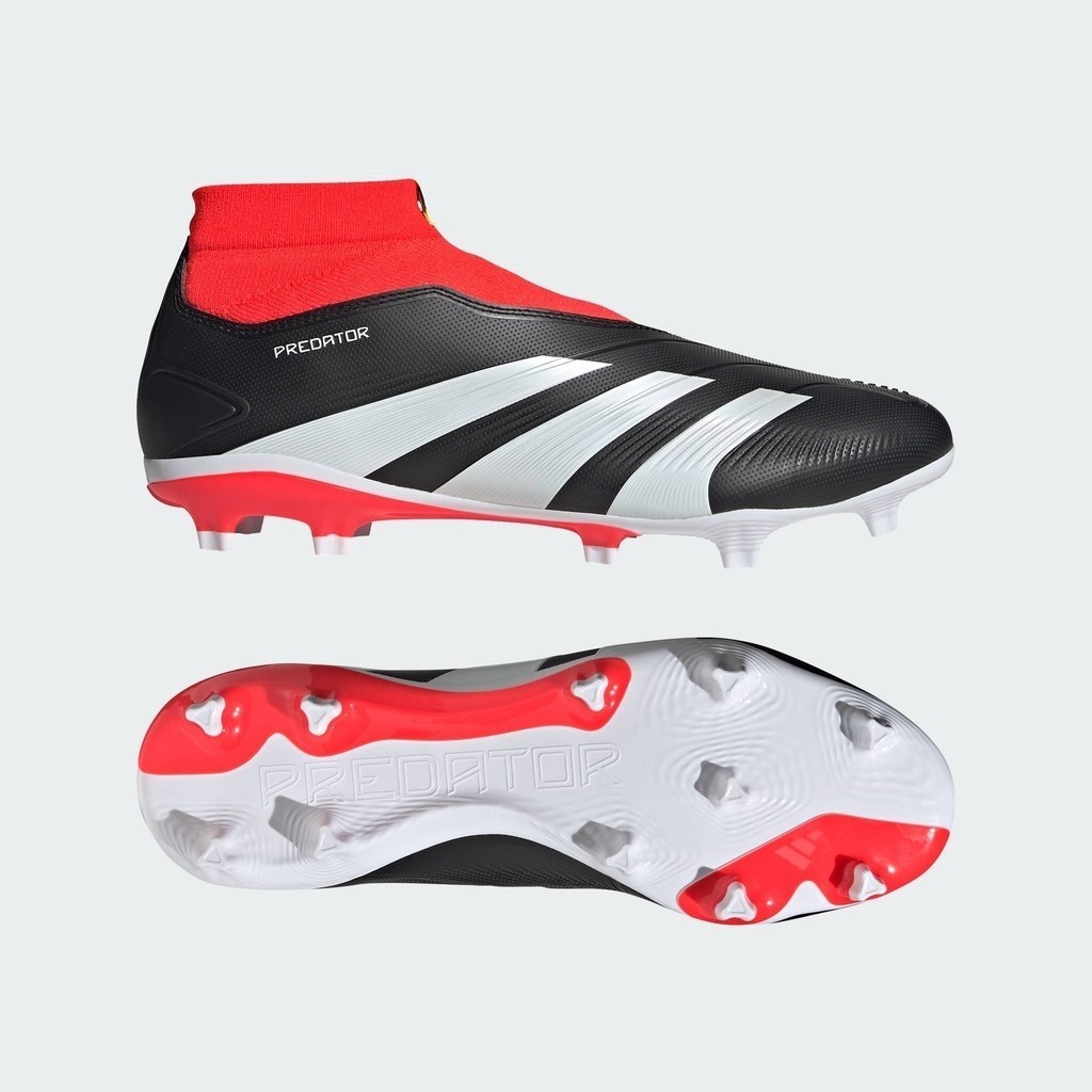 adidas ฟุตบอล รองเท้าฟุตบอล Predator League Laceless Firm Ground Unisex ...