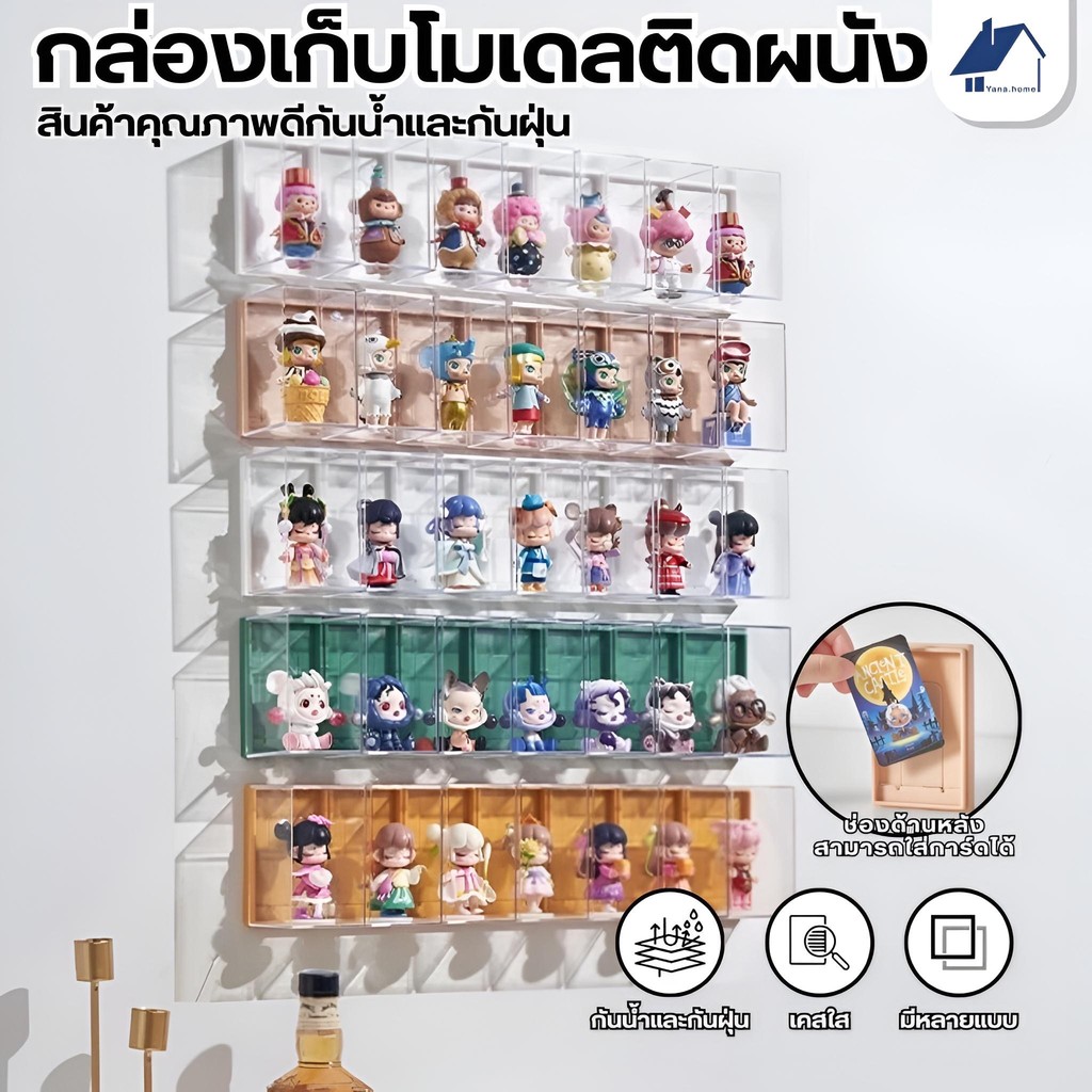 กล่องอะครีลิค Labubu/Upset Duck/Crying Baby/Baby Three/Kimon Macaron ...