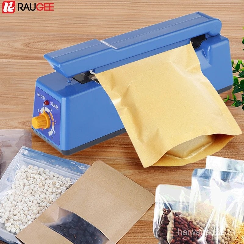 Sealing Machine Electric Heat Sealer Hand Press Vacuum Food Plastic Bag ...