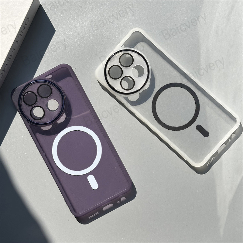 สําหรับ Tecno Spark 30 Pro 4G KL7 พร้อมสติกเกอร์แม่เหล็กกล้องป้องกัน ...