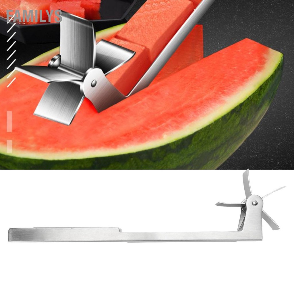 FamilyS Watermelon Slicing Cutter 304 Stainless Steel Melon Knife Fruit ...