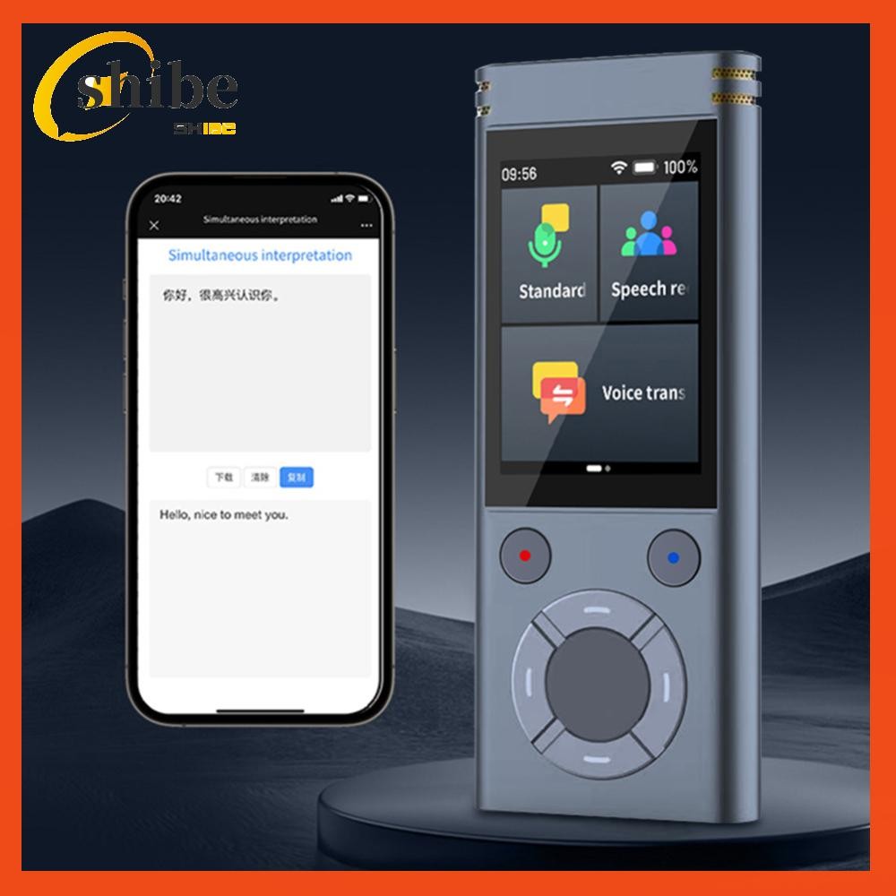 [shibell01.th] อุปกรณ์แปลภาษา 138 ภาษา Real Time Speech Interactive ...