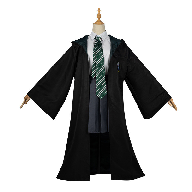 [ส่งด่วน] Harry Potter Magical Robe Cloak Cloak Cloak Studio ชุดการแสดง ...