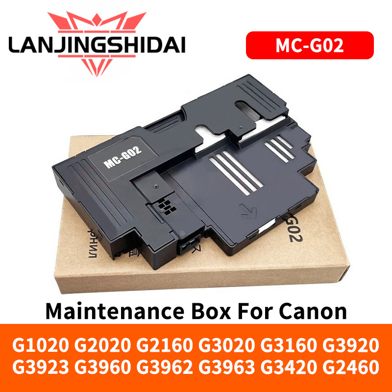 Mc-g02 ตลับหมึกบํารุงรักษาสําหรับ CANON G1020 G2020 G2160 G3020 G3160 G3920 G3923 G3960 G3962 ...