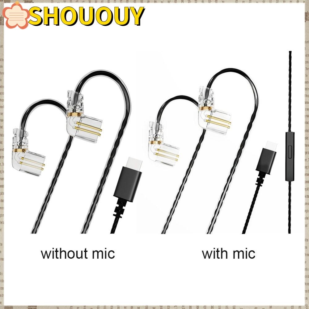 สายอัพเกรดหูฟัง SHOUUY,สายหูฟัง Dual-pin 0.75 มม.,ทนทานอุปกรณ์เสริมที่ ...