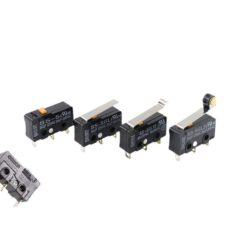 Original OMRON Light Touch Micro Switch SS-5GL2 5GL13 Roller 3-pin ...