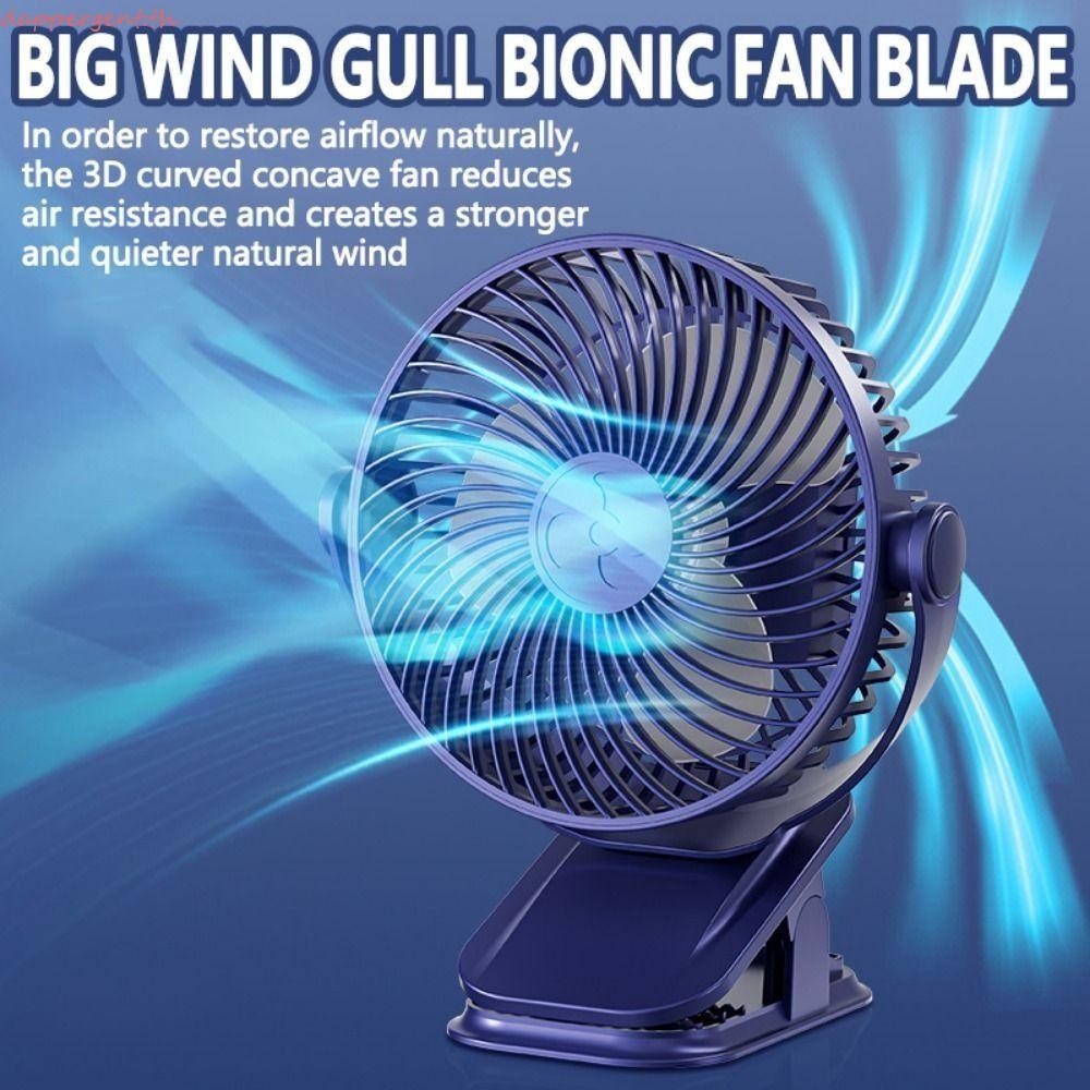 DAPPERGENT พัดลมตั้งโต๊ะส่วนบุคคล หมุนได้ 3 in 1 พัดลมตั้งโต๊ะ USB ขนาดเล็ก ของขวัญ ประหยัด ...