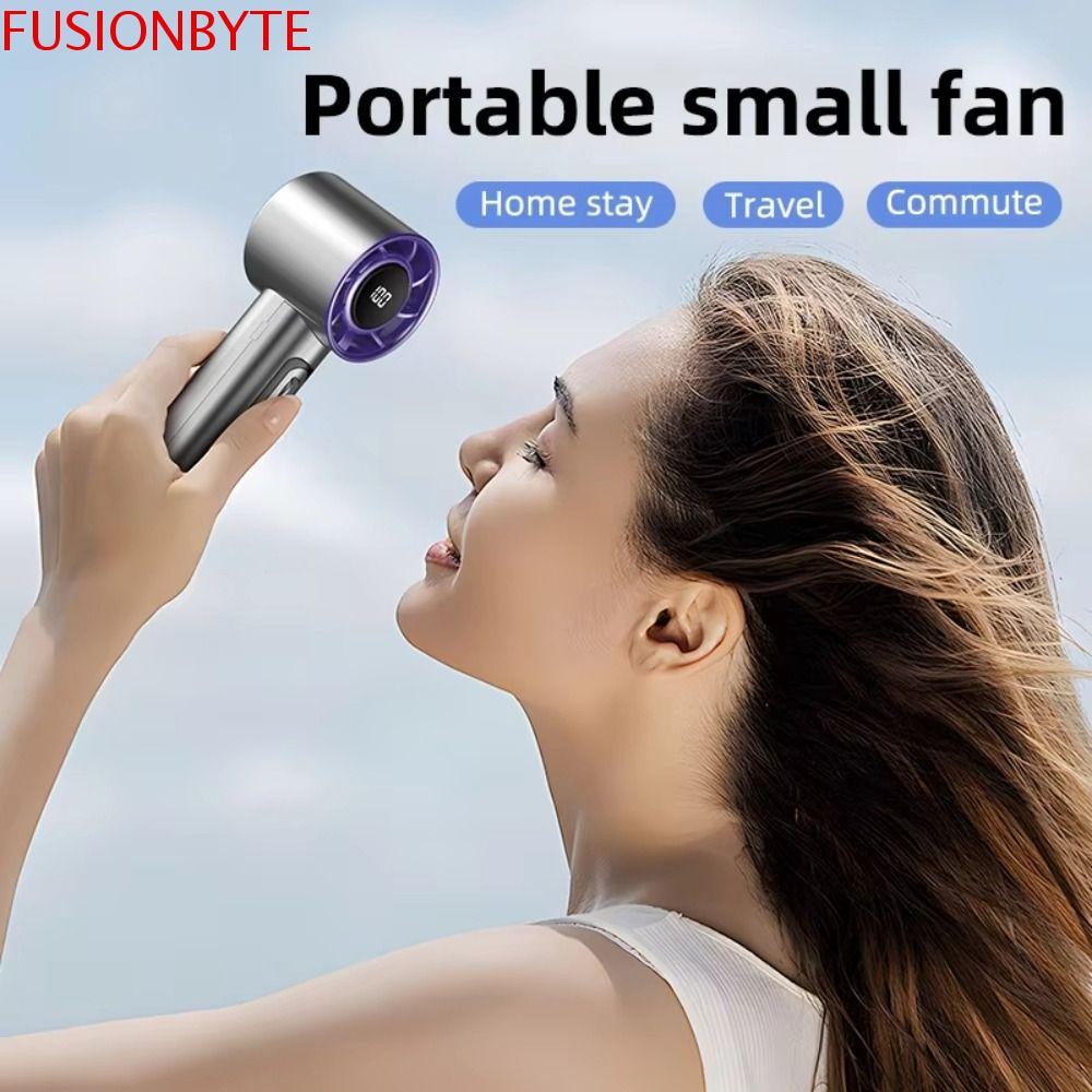 FUSIONBYTE พัดลมเทอร์โบ, มินิมือถือไฟฟ้า Air Duster, Blower จอแสดงผล Led ความปลอดภัยล็อค 10 เมตร ...